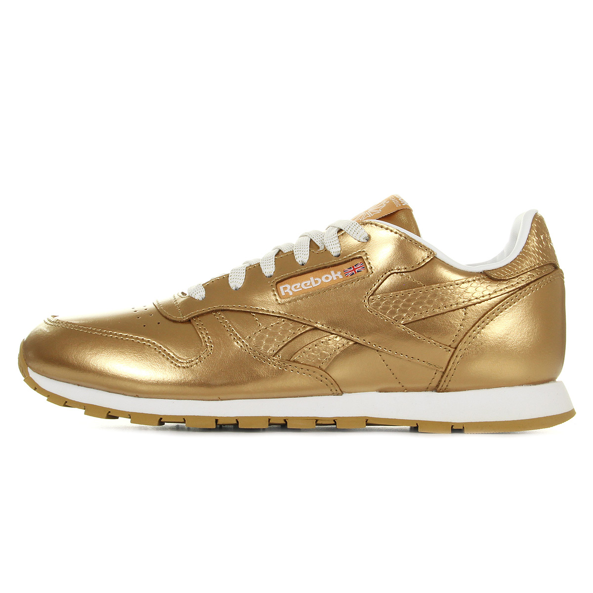 Reebok Classic Leather Metallic Gold BS8944, Baskets mode femme