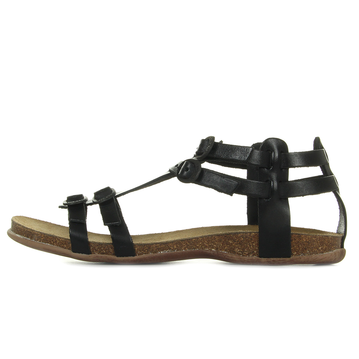 Kickers Ana Noir 281772508, Sandales femme