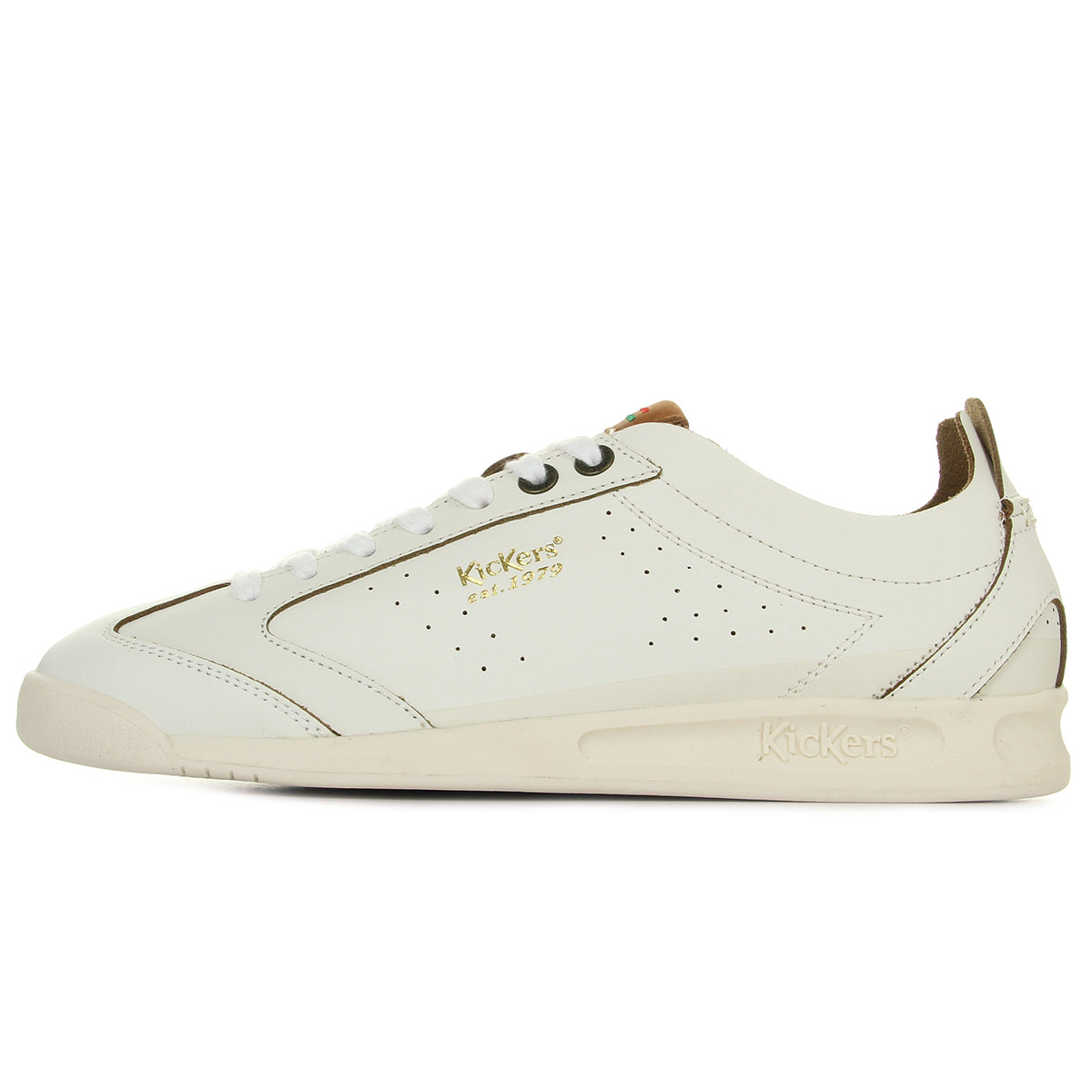 Kickers Kick 18 Blanc 596882603, Baskets mode homme