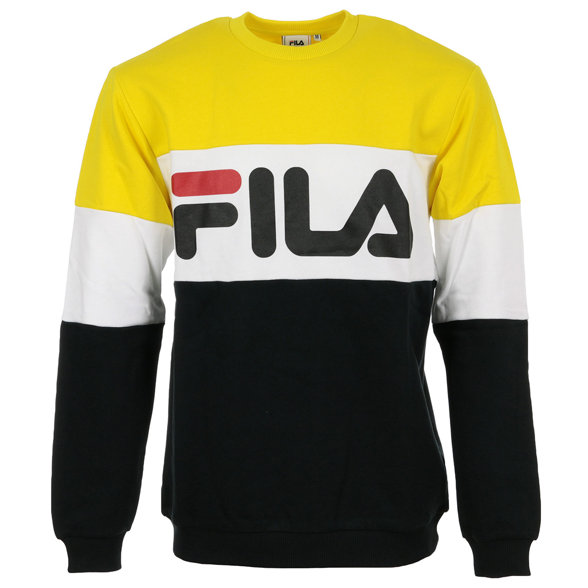 Fila Straight Blocked Crew Sweat 681255A063, Sweats homme