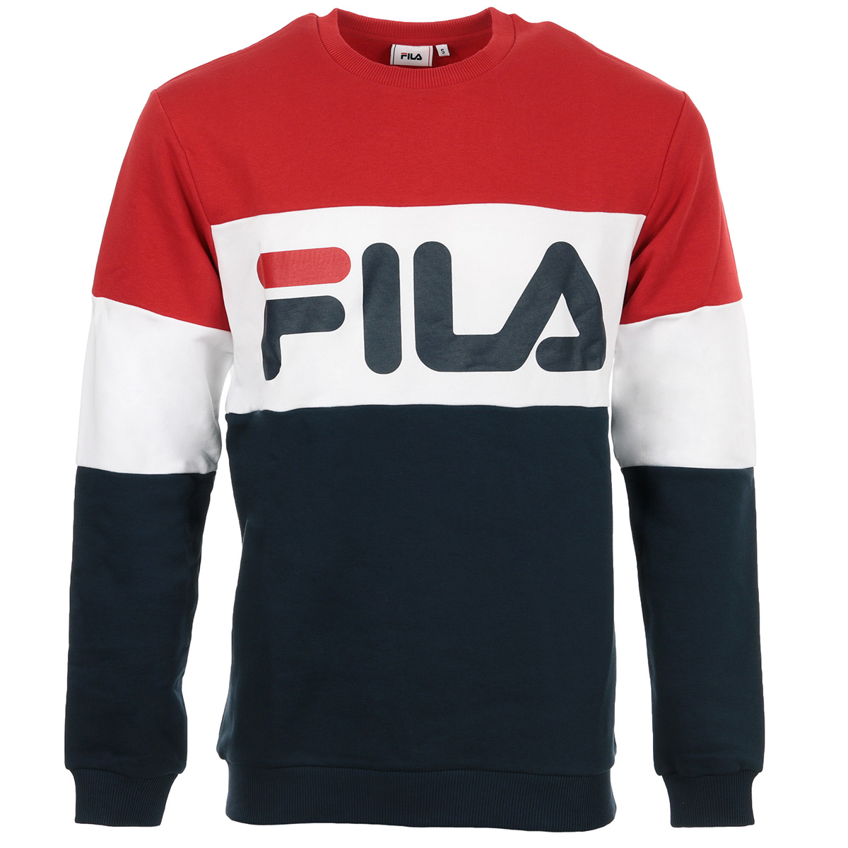 Fila Straight Blocked Crew Sweat 681255G06, Sweats homme