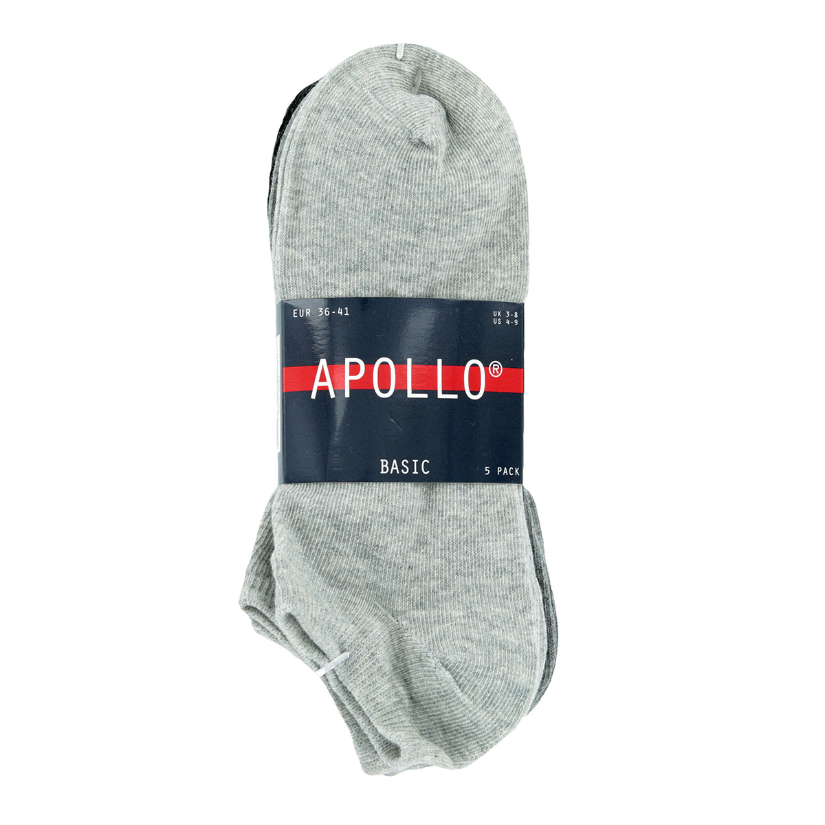 Apollo Pack x5 Socks 0121490000, Chaussettes